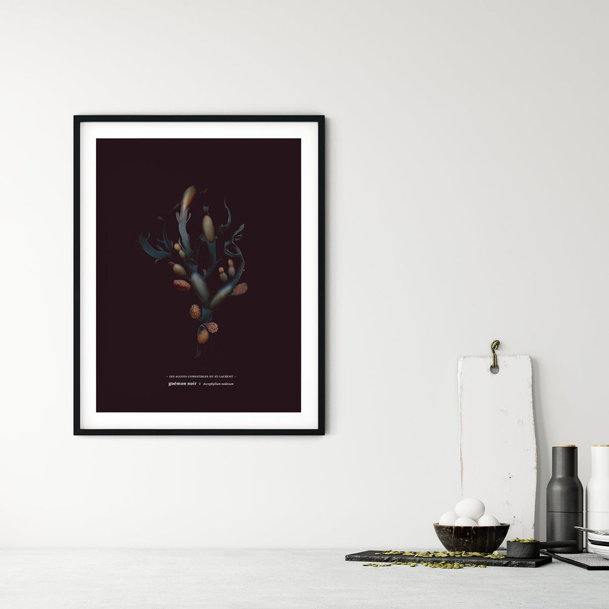 Goémon noir / Giclée Sur Papier – Raoul et Simone